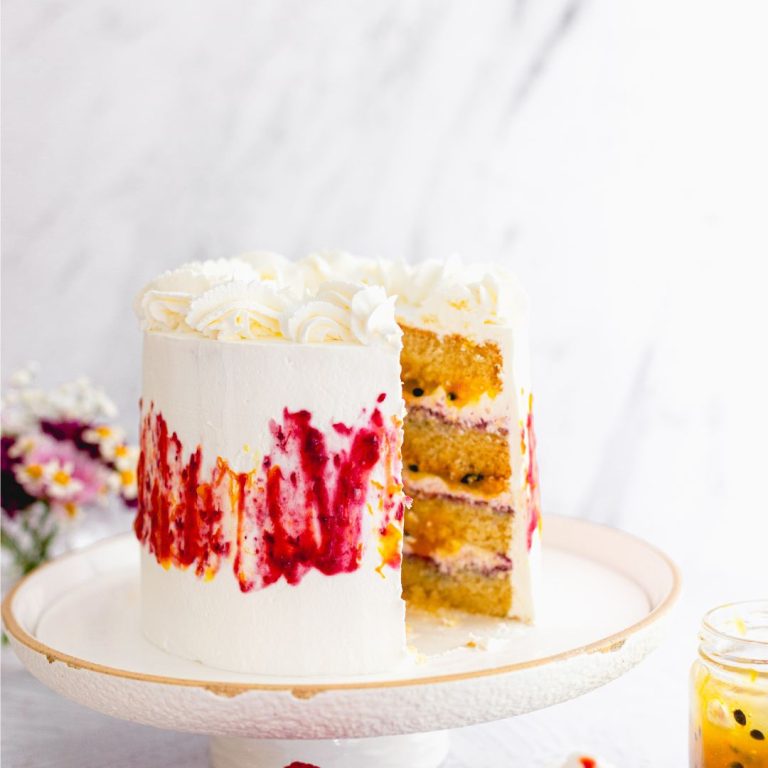 Raspberry Passion Cake – Sugar Baked