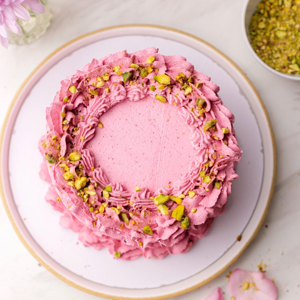 Layered Berry Cake – Sugar Baked