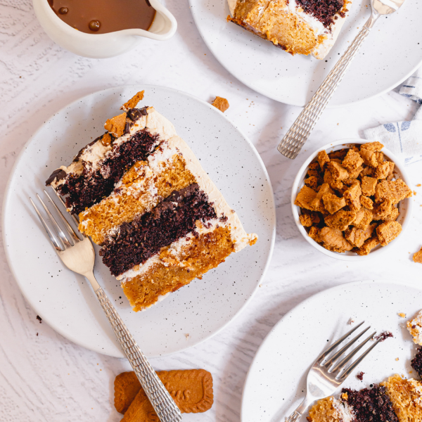 Lotus Brownie Cake – Sugar Baked